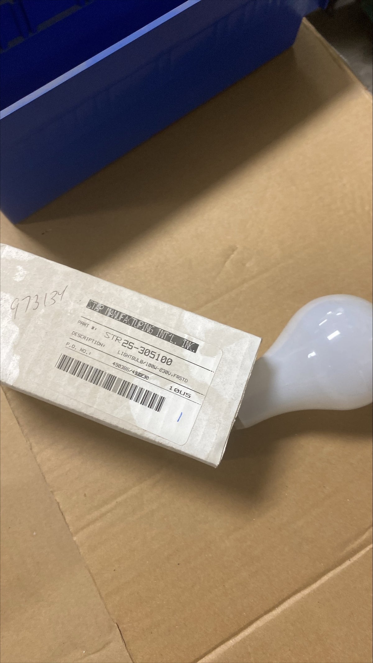 Star Light Bulb, Frosted, 230V, 100W 2S-305100 1/1EA* | s.t.o.p ...