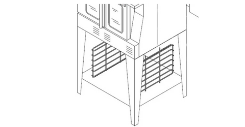 Garland Stainless Steel Open Base Cabinet* | s.t.o.p. Restaurant Supply