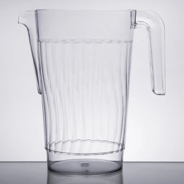50 oz Clear Pitcher 50/Case 3401-CL | s.t.o.p. Restaurant Supply
