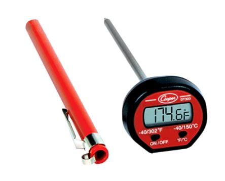 Cooper Digital Thermometer -40/302F -40/150C DT300 | s.t.o.p ...