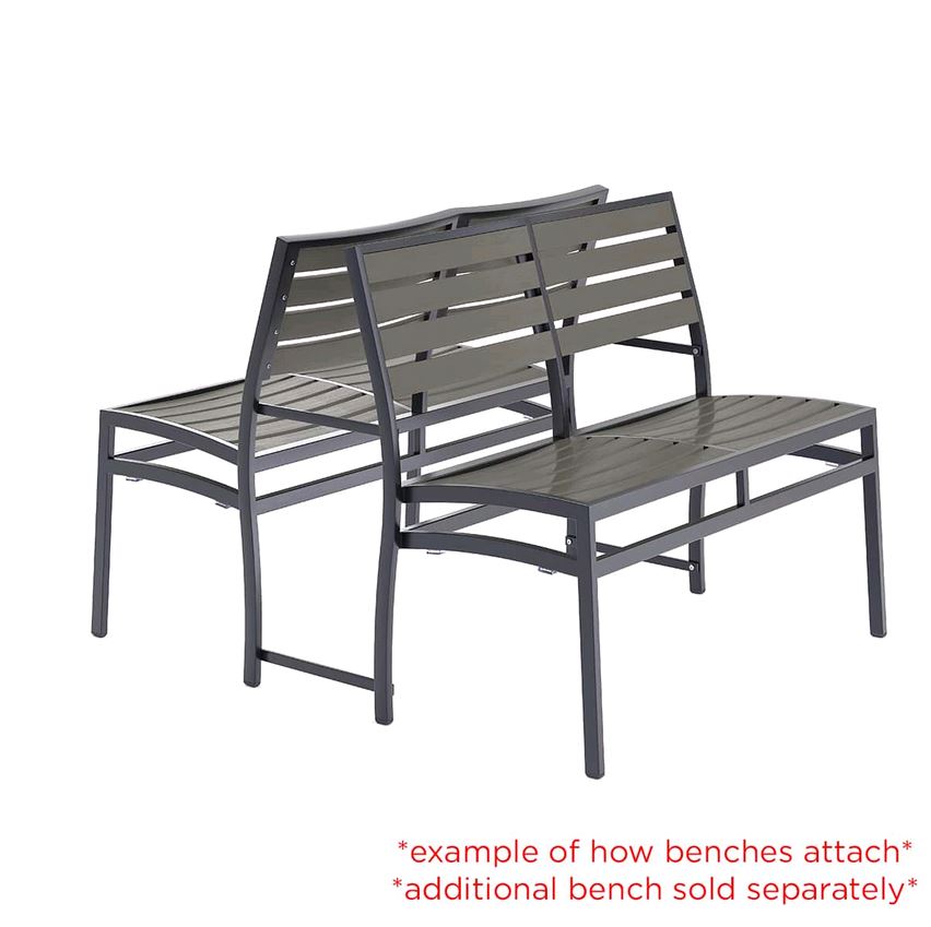 Bum Marco Polywood 2 Seat Bench | s.t.o.p. Restaurant Supply