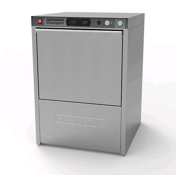 Champion Undercounter High Temperature Single Phase Dishwashing Machine ...