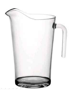 Browne 60oz Poly Carb Pitcher Clear 515354 1/1EA | s.t.o.p. Restaurant ...