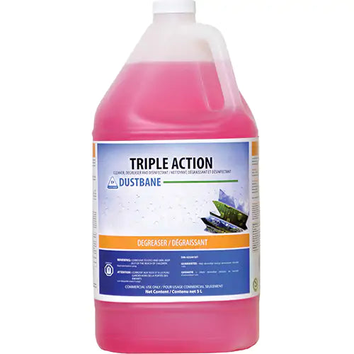Dustbane Triple Action - Cleaner, Degreaser, and Disinfectant, 5 L, Jug ...