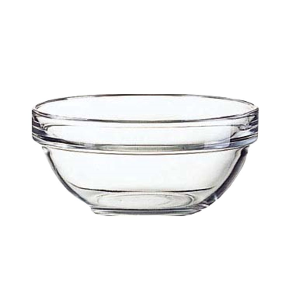 Arc - Stacking Bowl, 12 oz, Glass E9159 | s.t.o.p. Restaurant Supply