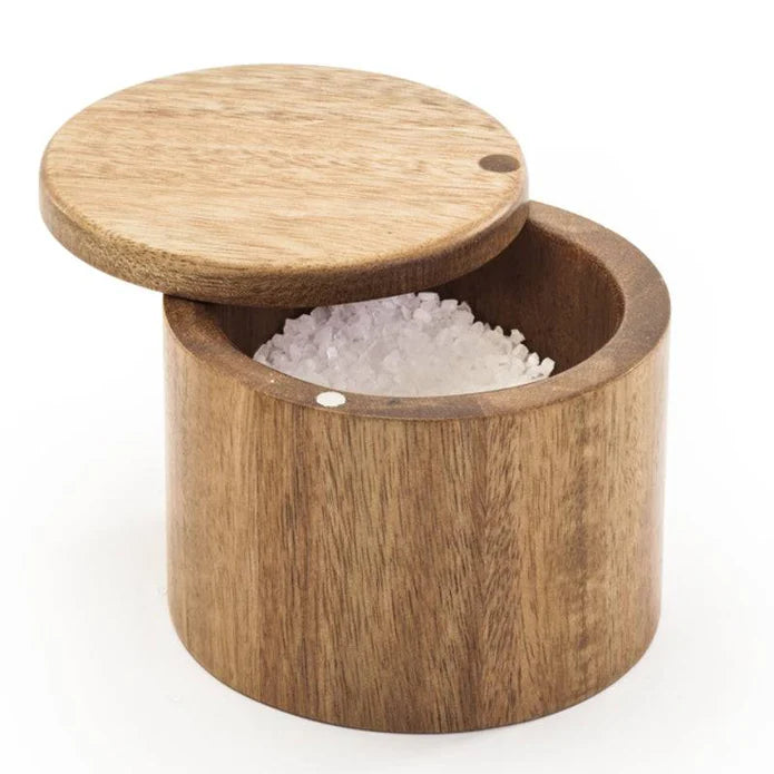 Natural Living - Swivel Salt Keeper, Acacia 3250527AC | s.t.o.p ...