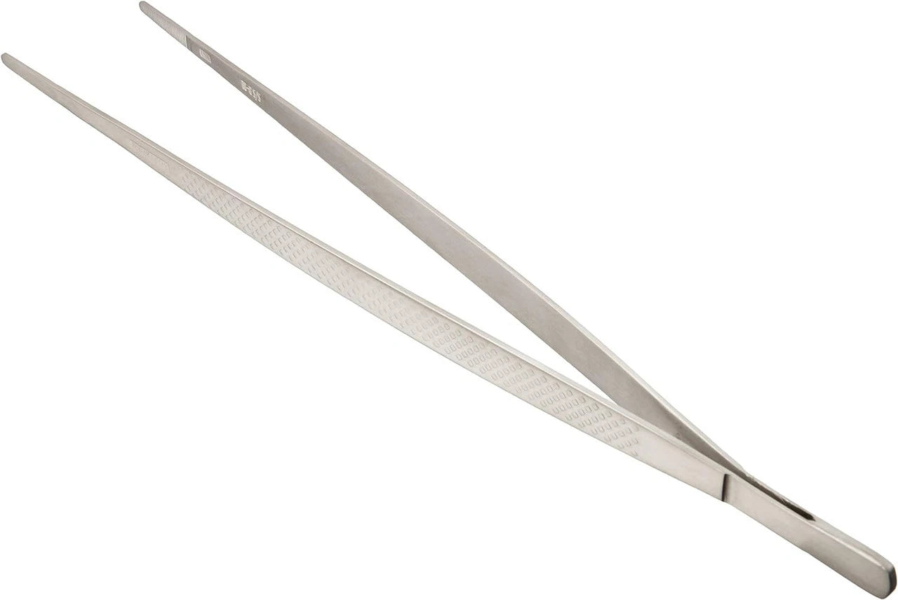 Mercer - Precision Straight Tong 11 3/4" Stainless Steel M35132 1/1EA ...
