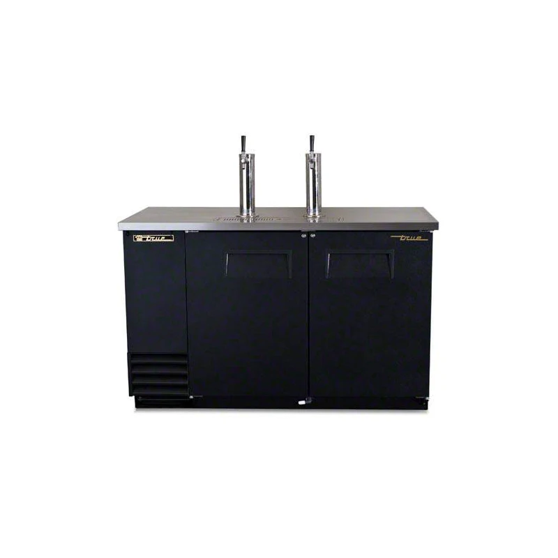 True Beer Dispenser 2 Taps TDD-2-HC BLK | s.t.o.p. Restaurant Supply