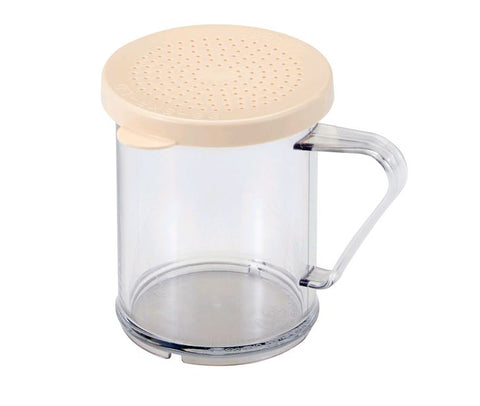 Cambro Dredger Clear Sea Salt - 1/1EA | s.t.o.p. Restaurant Supply
